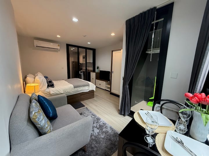 Modern 1br Studio • Pool • Central Festival - Phuket