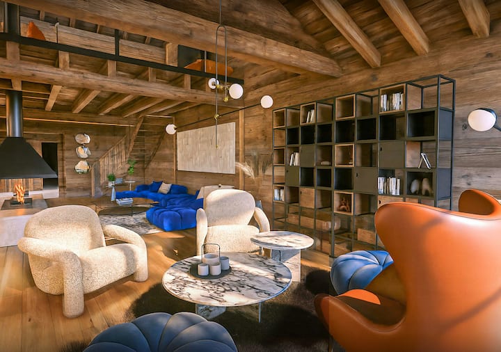 Vacances De Luxe Sur Les Pistes Avec Jacuzzi - Montricher-Albanne