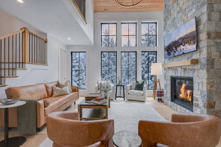 New Black Diamond Ski House | Mountain Luxury - North Conway, NH