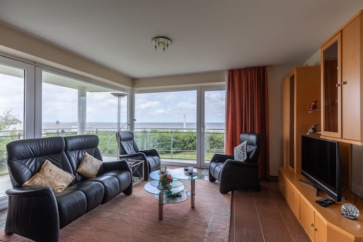 Strandpalais, Whg. 1 Mit Meerblick, Seeblick Und - Duhnen