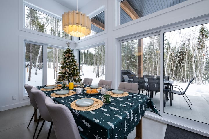 Kbane 31: Spa Sous Les éToiles & Foyer - Baie-Saint-Paul, QC