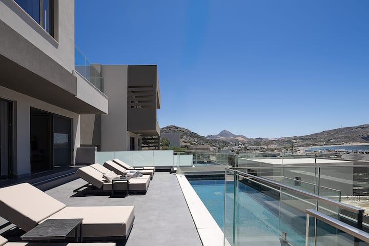 Sea View Villa • Private Pool, Walk To The Beach - Plakias