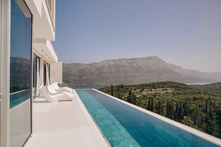 Luxury Villa Aqua Vista With Pool I - Korcula
