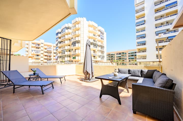 Sol Playa 3 Bedrooms By 10tosea - Fuengirola