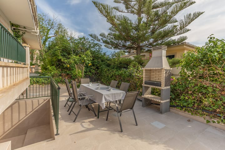 Villa Con Jardín A 150m De La Playa - Can Picafort