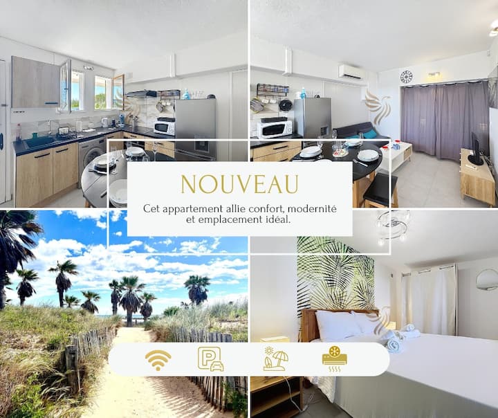 Studio 4 Pers-wifi Mer-étang à St-aygulf - Les Issambres