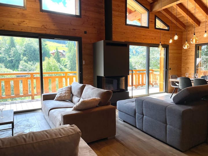 Magnifique Chalet Avec Jardin - Morzine