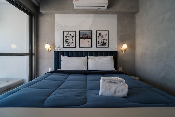 Apto Exclusivo Com Toques De Luxo Em Moema - Congonhas-São Paulo Airport (CHG)