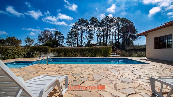 Casa De Campo Em Cotia Com Piscina E Lazer - Cotia