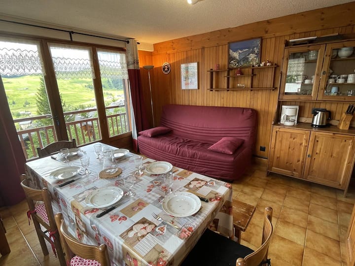 Appartement 2 Pièces Cabine - Les Saisies - 7 Pers - Hauteluce