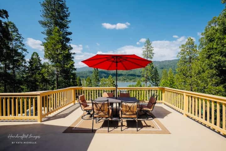 Lakeview Haven - Boat Slip - Hot Tub - Sleeps 16 - North Fork, CA