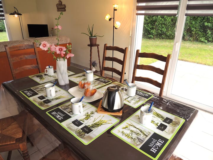 Belle Maison De Vacances Agapanthe Blanche - Saint-Cast-le-Guildo