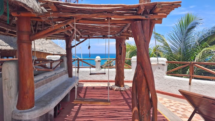 Steps From The Sea, Wifi And A/c For 5 People. - Isla Mujeres