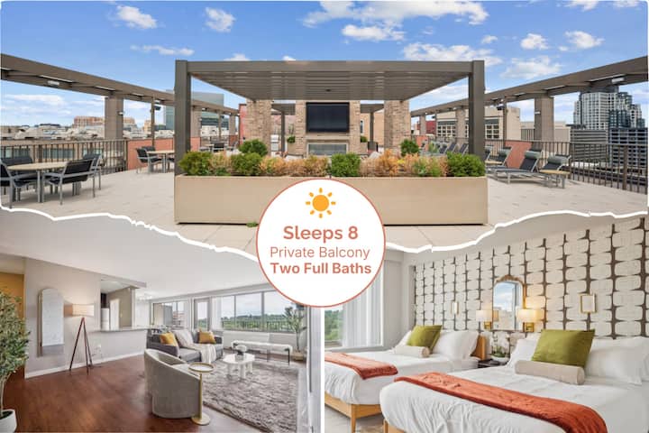 Boutique Dca Suite, Sleeps 8, Parking + Balcony - Arlington, VA