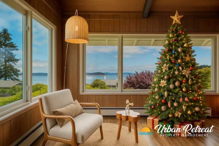 Panoramic Ocean View 2b2b With Mountain Views &Bbq - Deception Pass State Park, Oak Harbor