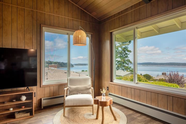 Stunning Ocean & Mountain Views | 2br/2ba With Bbq - オークハーバー, WA