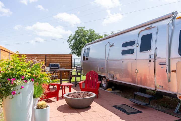 Fredericksburg Airstream | Scenic Peach Orchard - Fredericksburg, TX