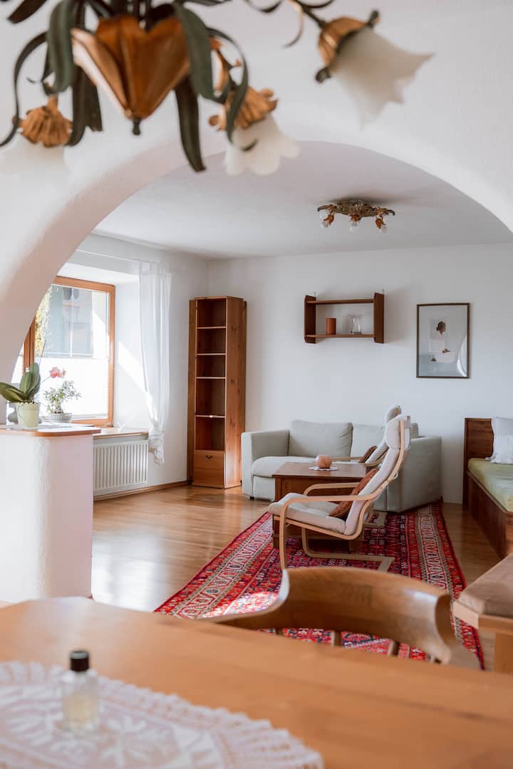 Appartment Frajo - Blick Hohe Munde - Seefeld in Tirol