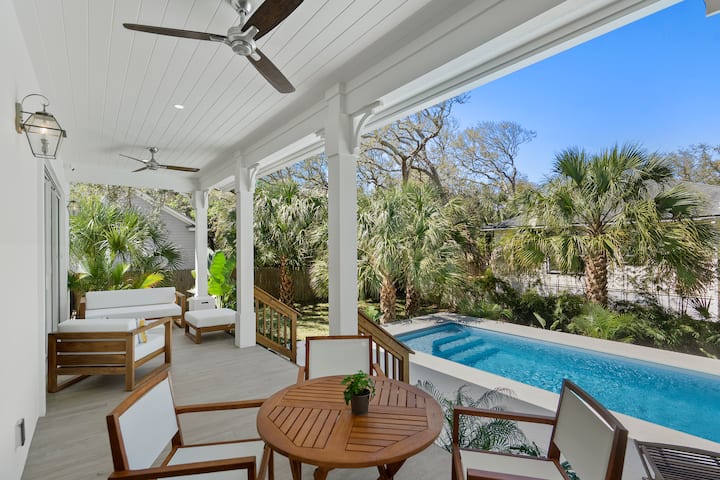 Serenity At Surfside | Pool, Fire Pit & Arcade - St. Augustine, FL