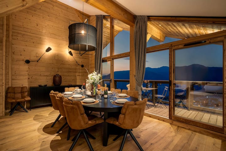 Penthouse Luxe-4 Chambres- Vue Montagne Et Garage - Courchevel 1850