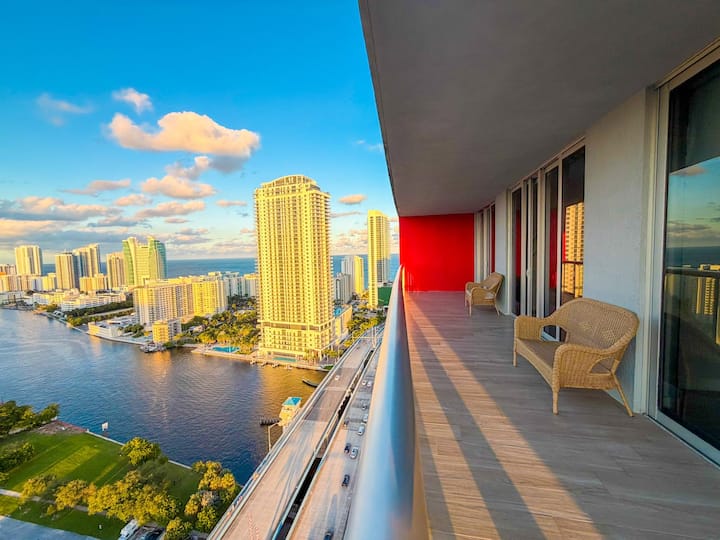 31st Floor-water View Apartment-prime Location - Hallandale Beach, FL