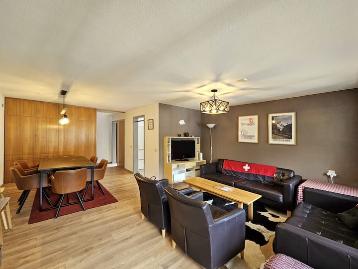 Ski-in, Ski-out Sur La Deuxième éTage De La Maison - Saas-Fee