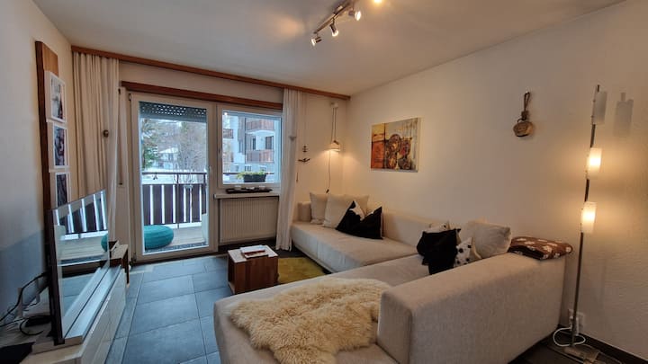 Bel Appartement De 2 Pièces Dans La Maison Vallesi - Saas-Fee