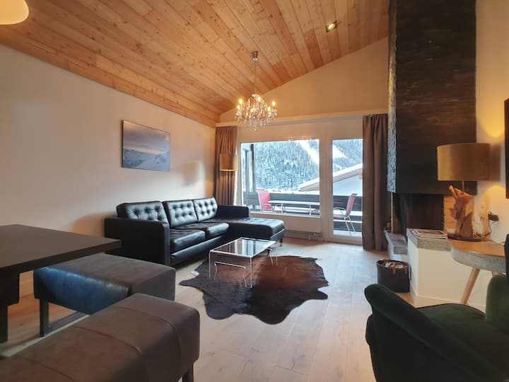 Appartement Mansardé De 3 Pièces Dans La Maison Am - Saas-Fee