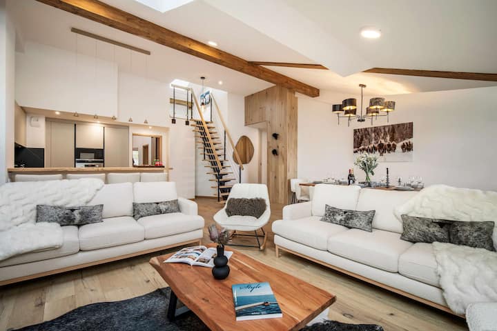 Luxury Penthouse Courchevel Sauna Views 5br Nebula - Courchevel
