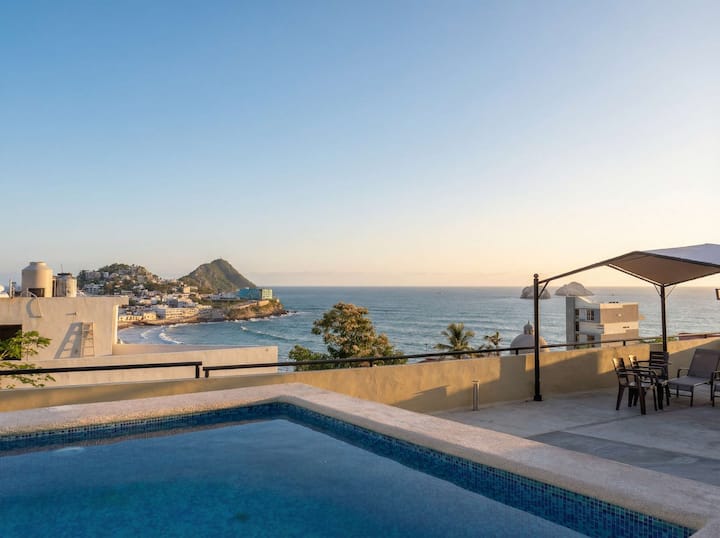 The Best View In Mazatlán, With Private Terrace - Mazatlán