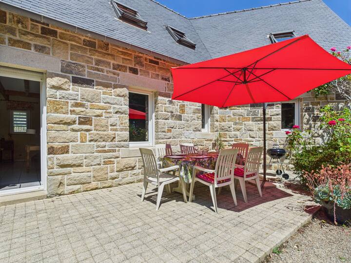 Grand Jardin Et Terrasse - 6 Adultes, 2 Enfants - Fouesnant