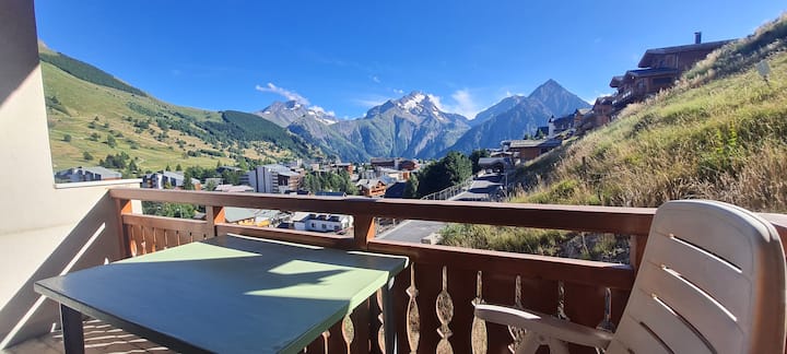 Bel Appt Pour 7 Pers Vue Montagne - Les Deux Alpes