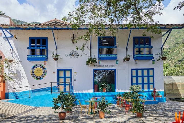 Chambre Familiale 4 Pers Chez Producteur De Café - Salgar