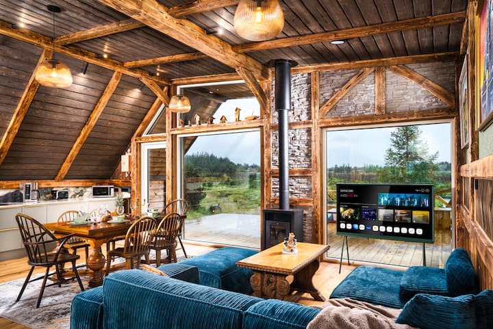 Riverside Cabin|hot Tub,fishing & Relaxing Escape - Iceland
