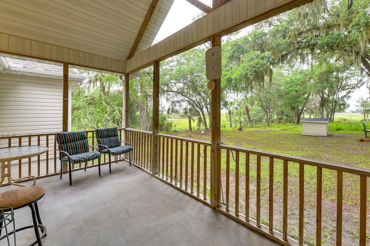 3 Mi To Historic Dtwn: Family Retreat In Beaufort! - Beaufort, SC