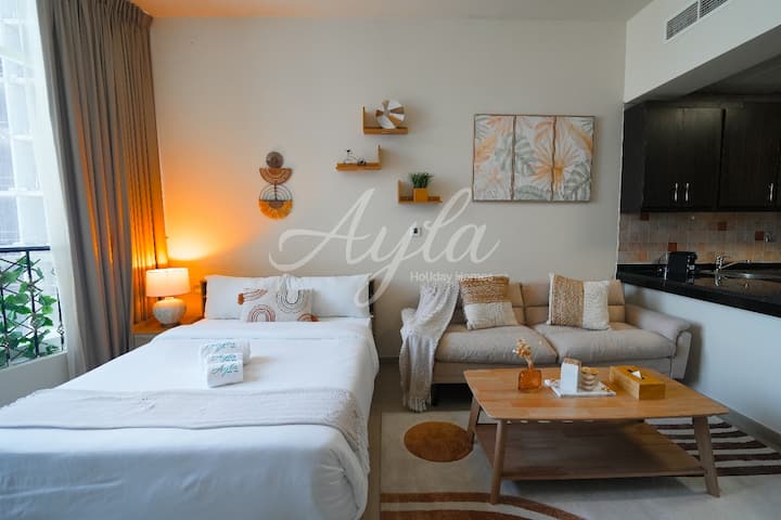 Stylish Canal View Studio In Reem By Ayla - Abu Dhabi