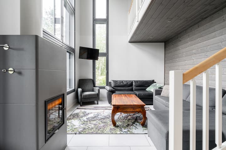 Peaceful 2br Riihivuori Peak Getaway Cabin - Muurame