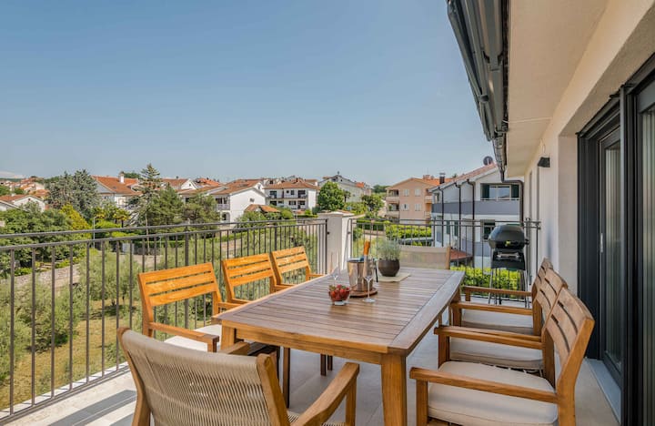 Appartement De Vacances Avec Balcon Et Climatisati - Malinska