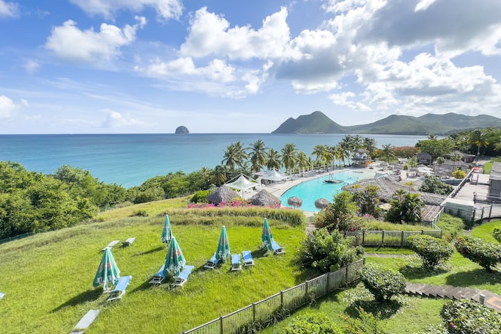 Ti Kaz Diamant - Climatisé, Vue Mer - Martinique