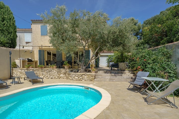 Grande Maison Avec Piscine - Porte Des Calanques - Marsella