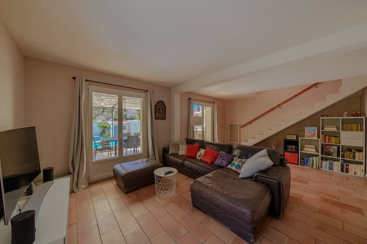 Grande Maison Avec Piscine - Porte Des Calanques - Marseille