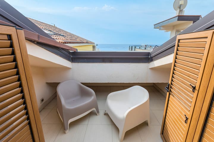 Terzo Piano 423/424 Terrazzo Vista Mare - Taormina