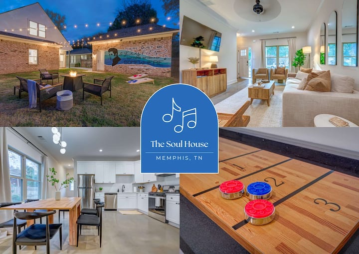 Top Memphis Bnb! The Soul House | Near Beale St - Memphis