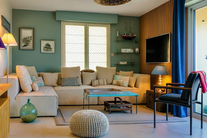 Appartement Avec Vue Imprenable à 180 Jardin - Barneville-Carteret