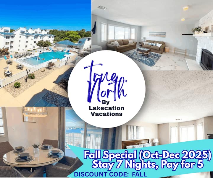 Lakeview Poolside 2bd/2ba/pool/balcony-sleeps 6pp - Osage Beach, MO