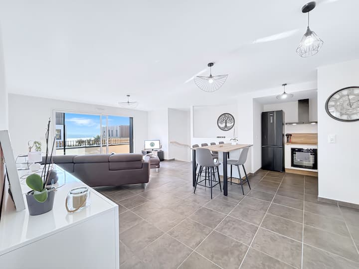 Vue Mer, Maison Neuve 6 Personnes *Kalaxy* - Brest, France