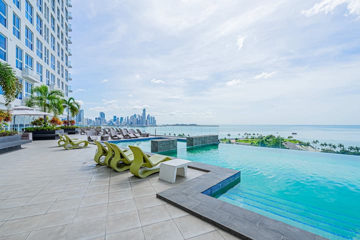 W* | Magic 1br W/stunning Views On Avenida Balboa - Panama City