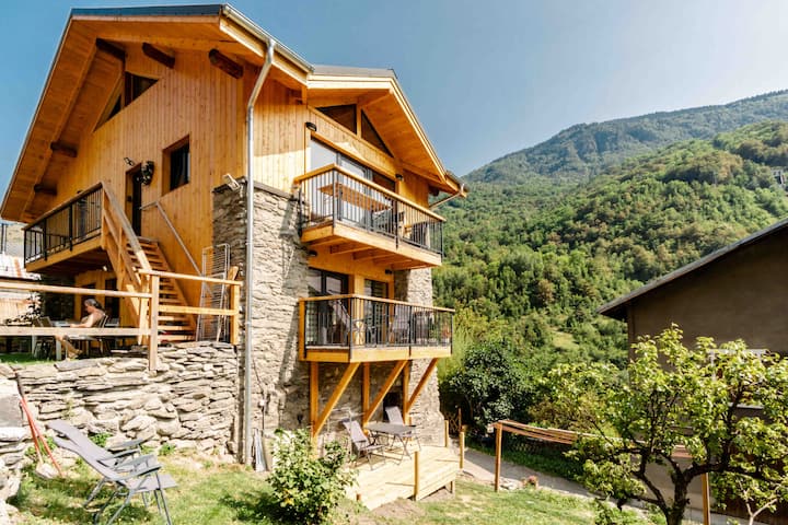 Agréable Chalet 3 éToiles App 3 - Moûtiers