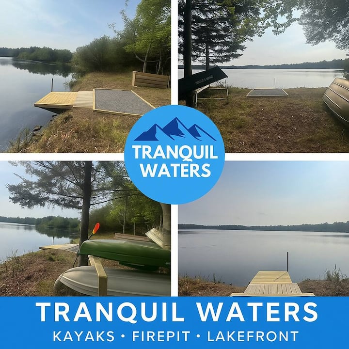 Tranquil Waters – Kayaks • Firepit • Lakefront - Mount Pocono, PA