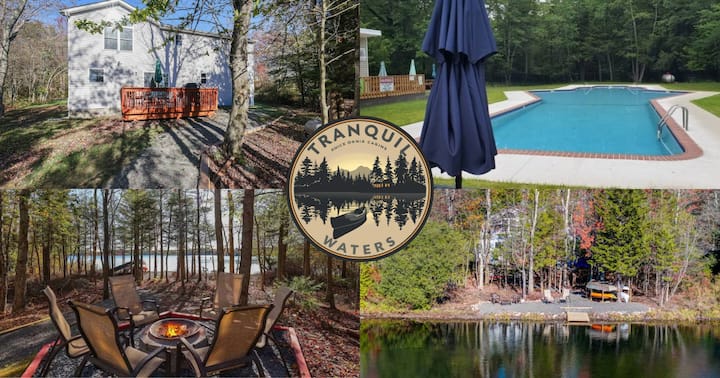Backyardlake Boatkayaks  Firepit  Pool Access - Pocono Pines, PA